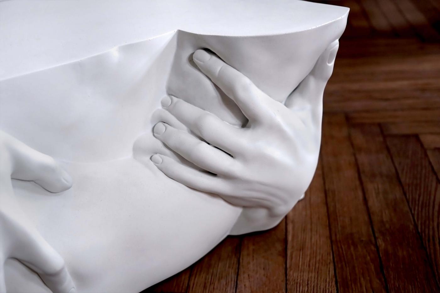 EDUARD LOCOTA - Frieze Side Table By Eduard Locota