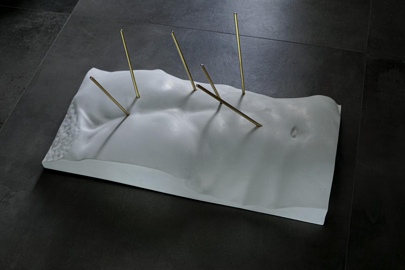 EDUARD LOCOTA - Gaddi Torso Cloth Hanger Sculpture By Eduard Locota