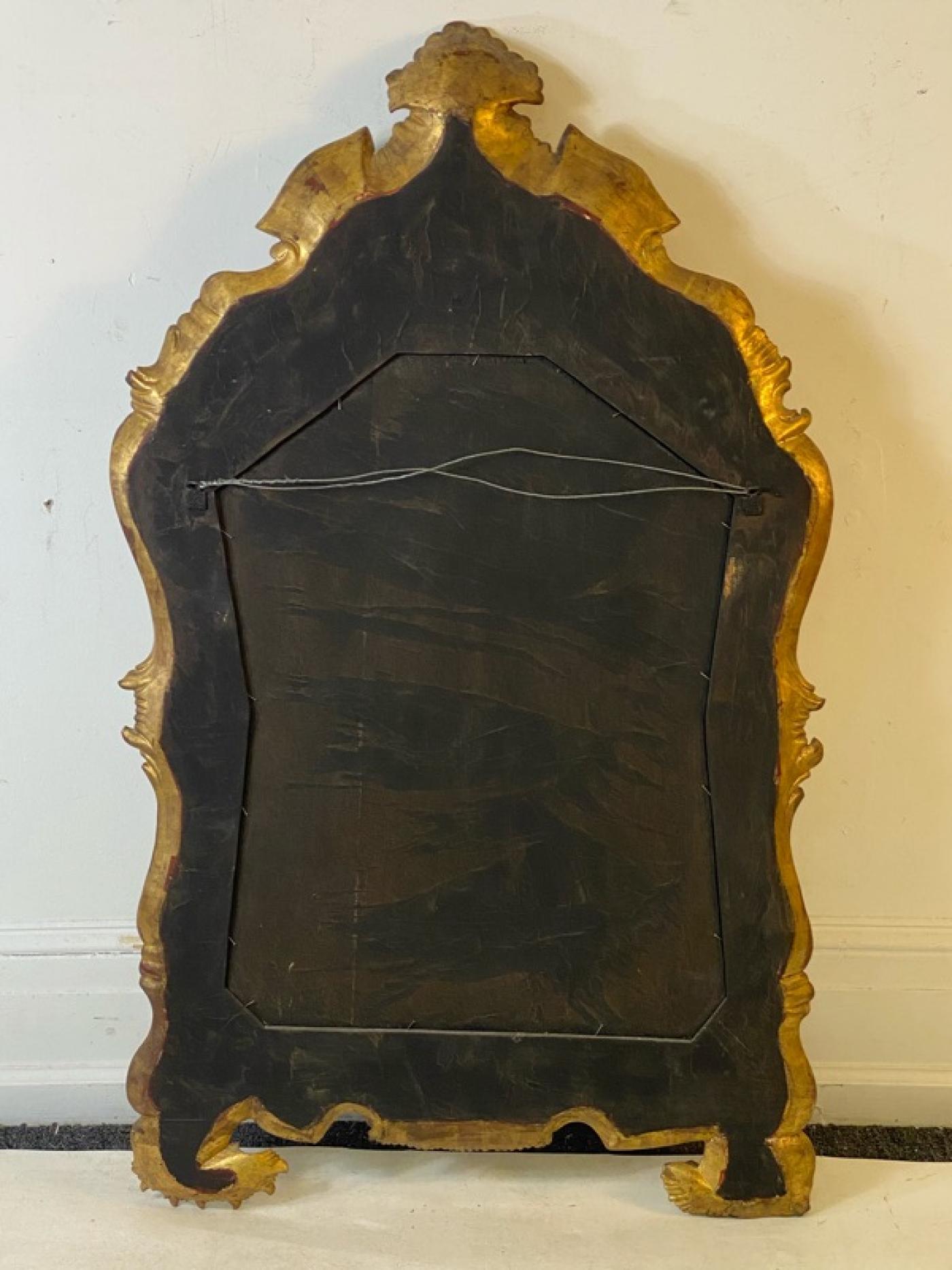 ELABORATE VENETIAN HAND PAINTED SCENIC MIRROR