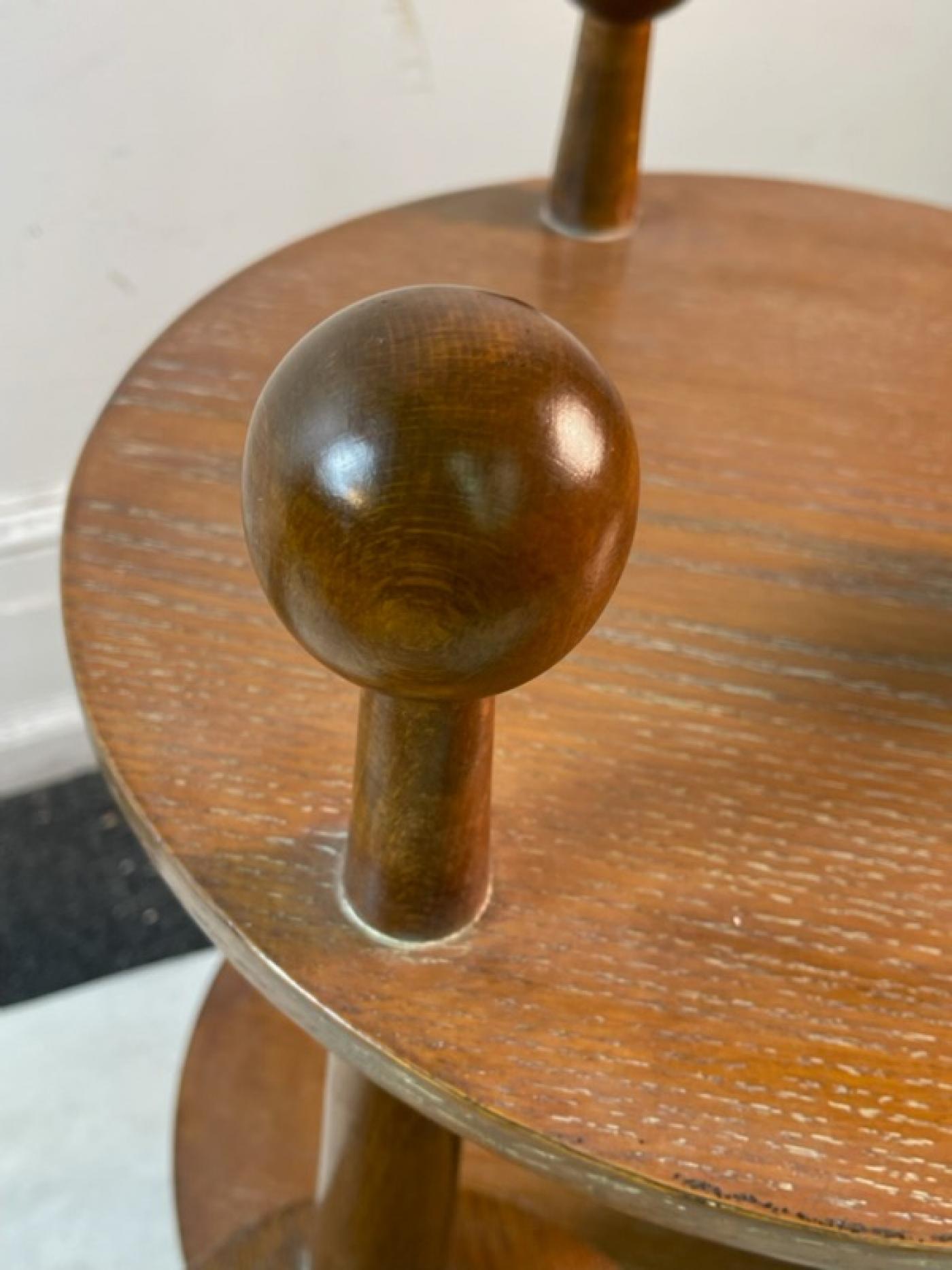 EXCEPTIONAL FRENCH MODERNIST STICK AND BALL TABLES