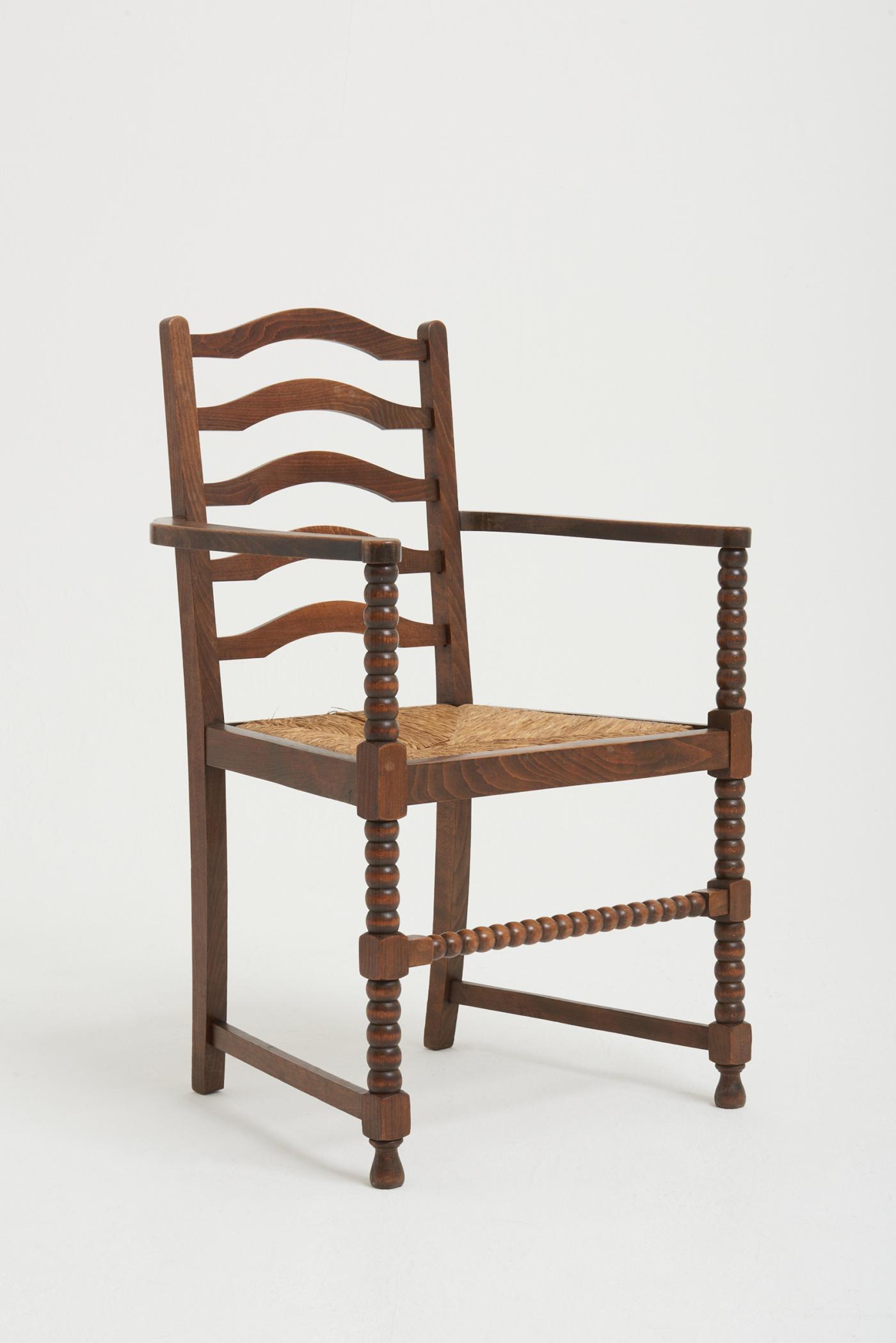 Early 20th Century Bobbin Armchair