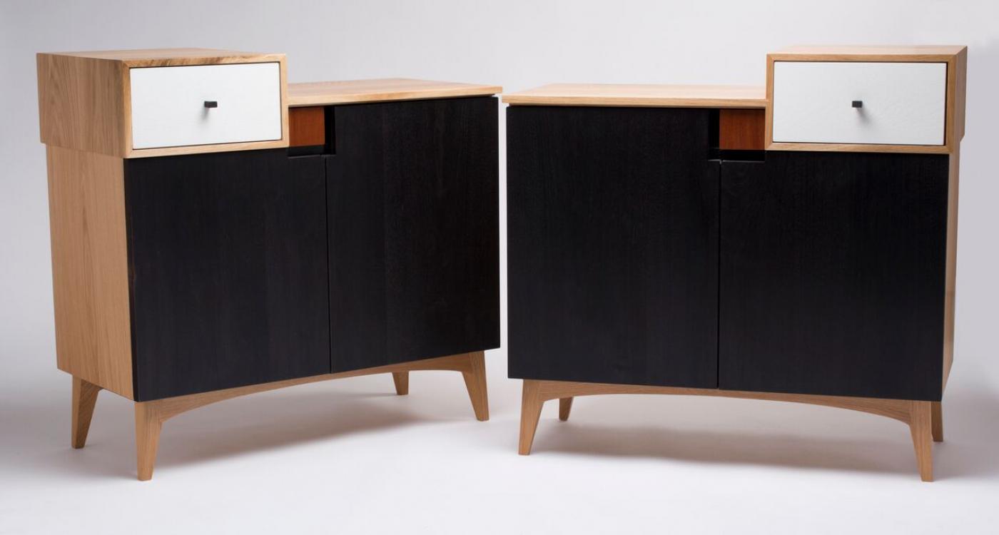 Eben Blaney - Pair of Bar Harbor Servers