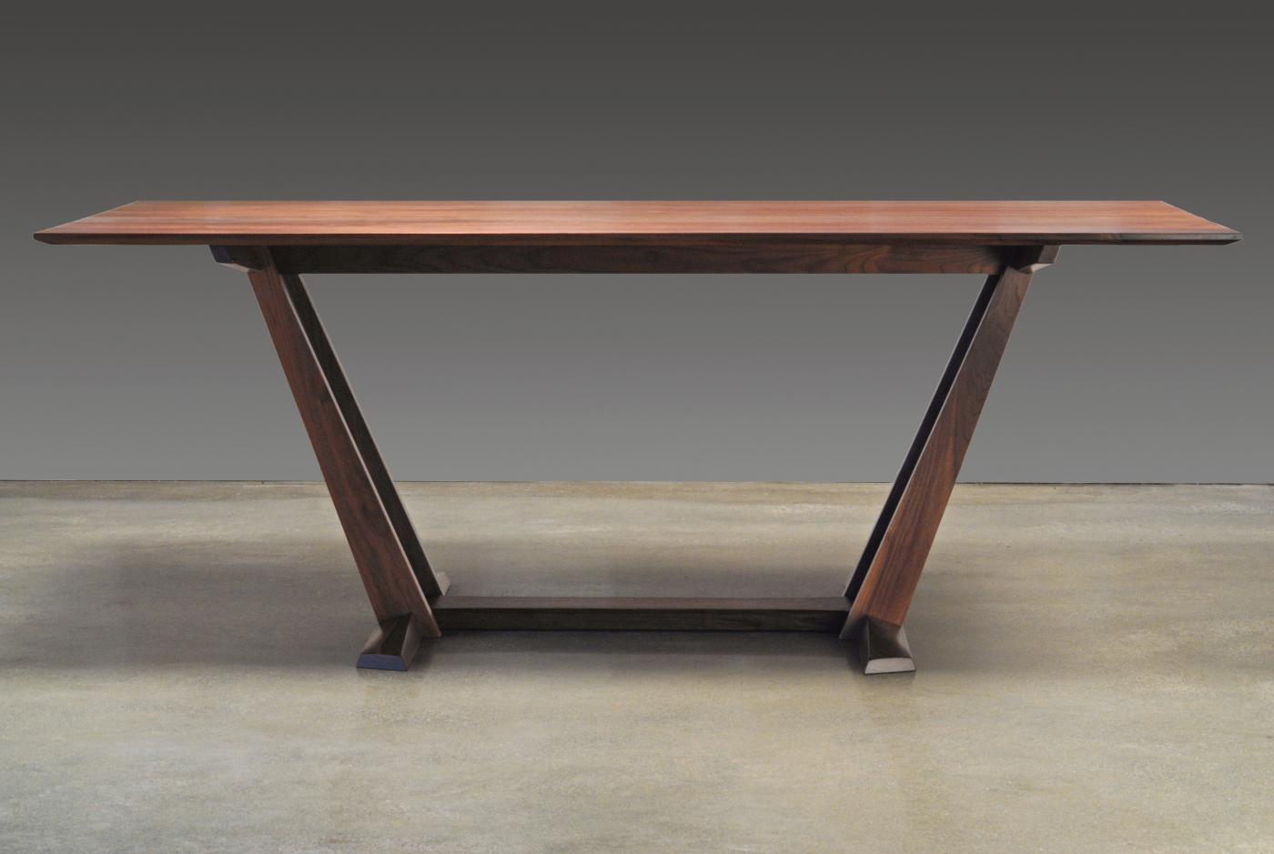 Eben Blaney - Leaning Trestle Dining Table