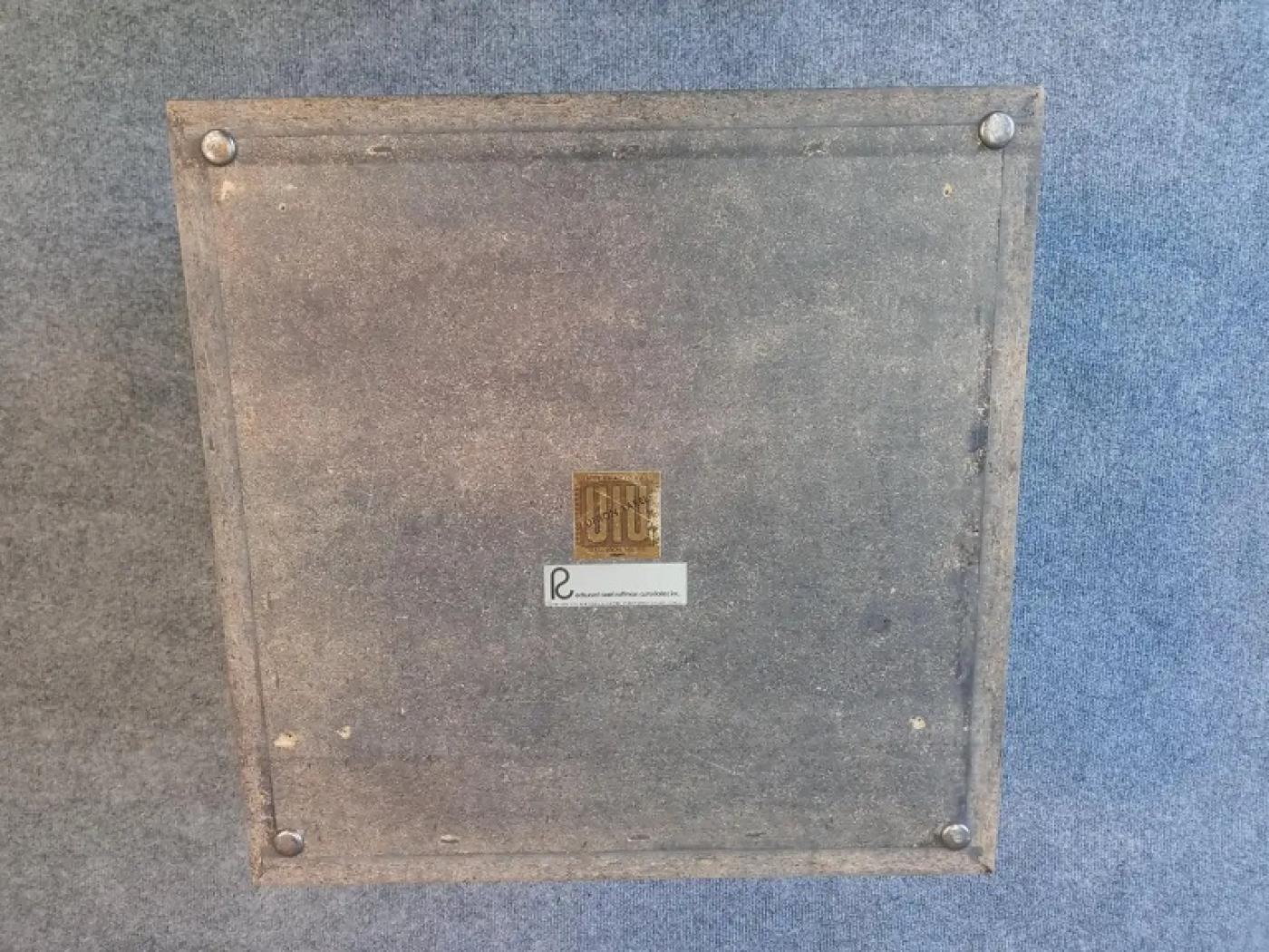 Edward Axel Roffman - Edward Axel Roffman Pair Minimalist Enameled Oak ...