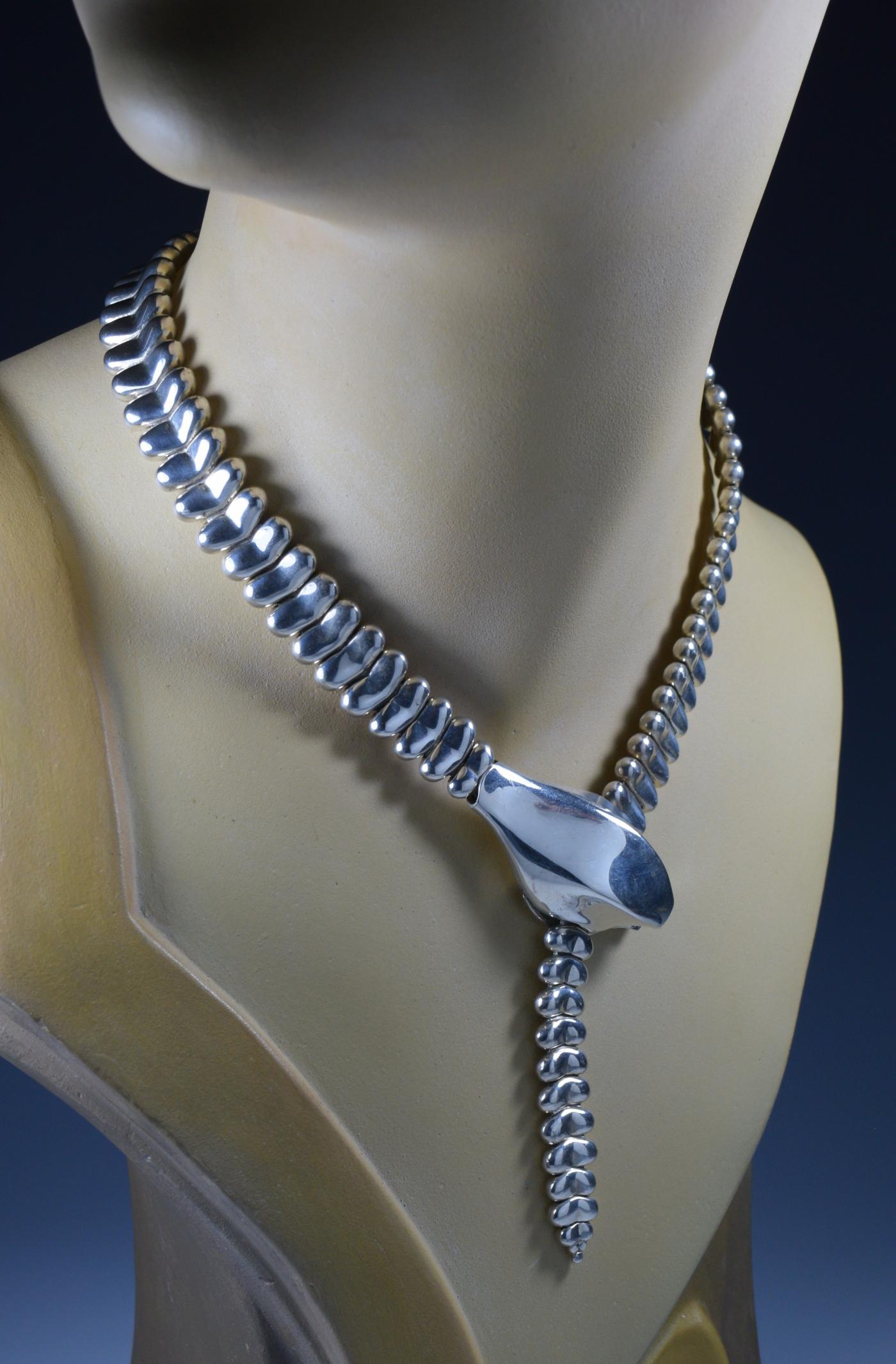 Elsa Peretti - Tiffany Elsa Peretti Snake Necklace 1985