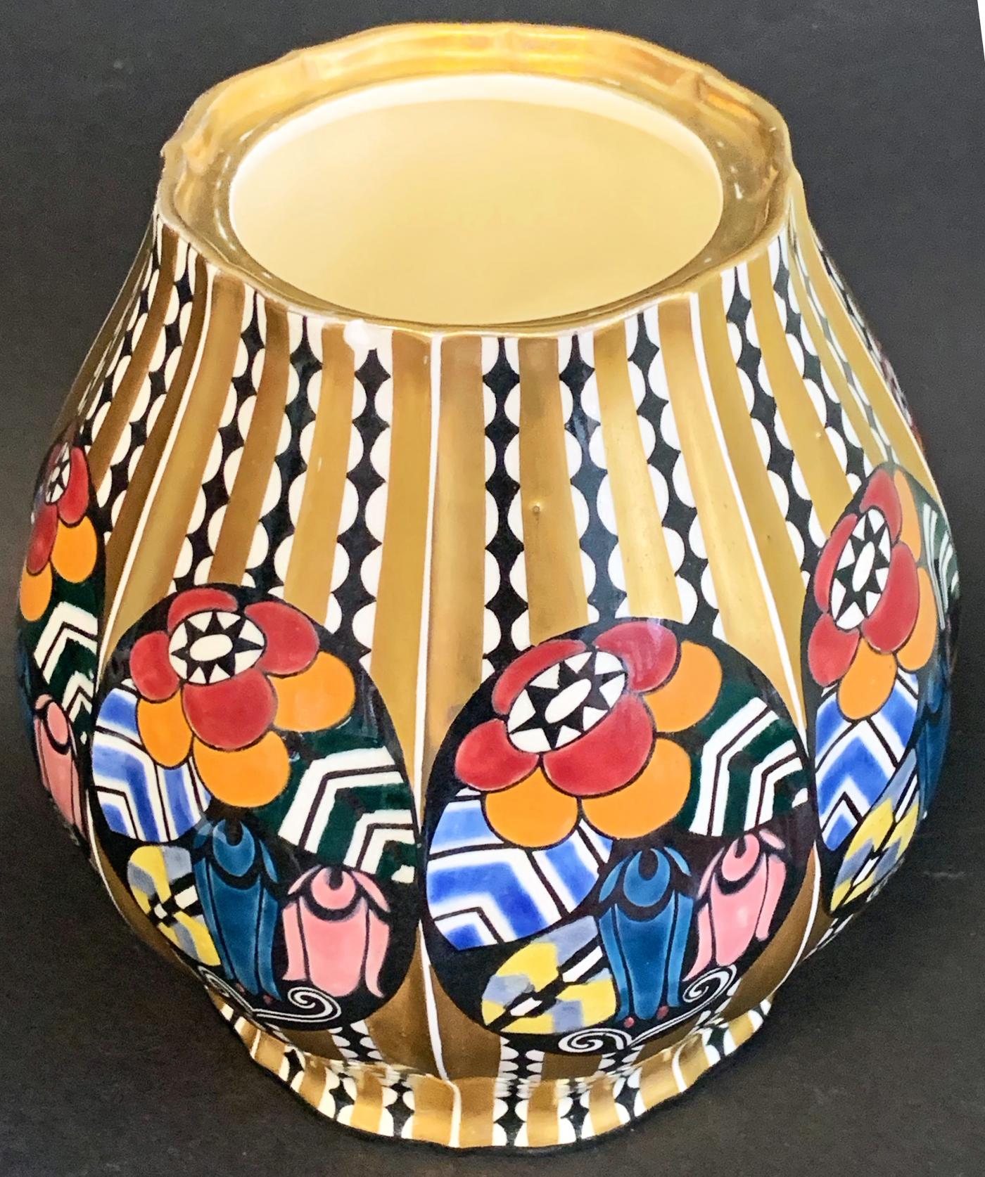 Emanuel Josef Margold - Lidded Urn with Geometric Motifs by Emanuel ...