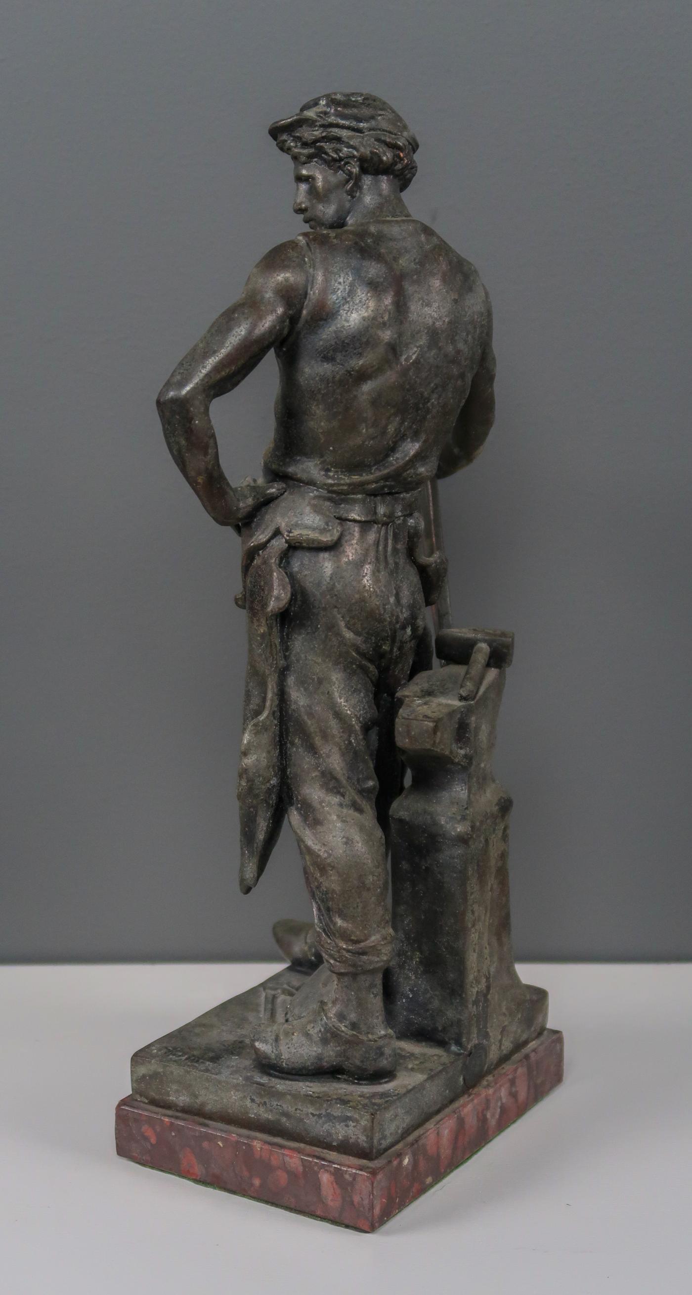 Emile Louis Picault - Emile Louis Picault, Bronzed Spelter Metal "Le ...
