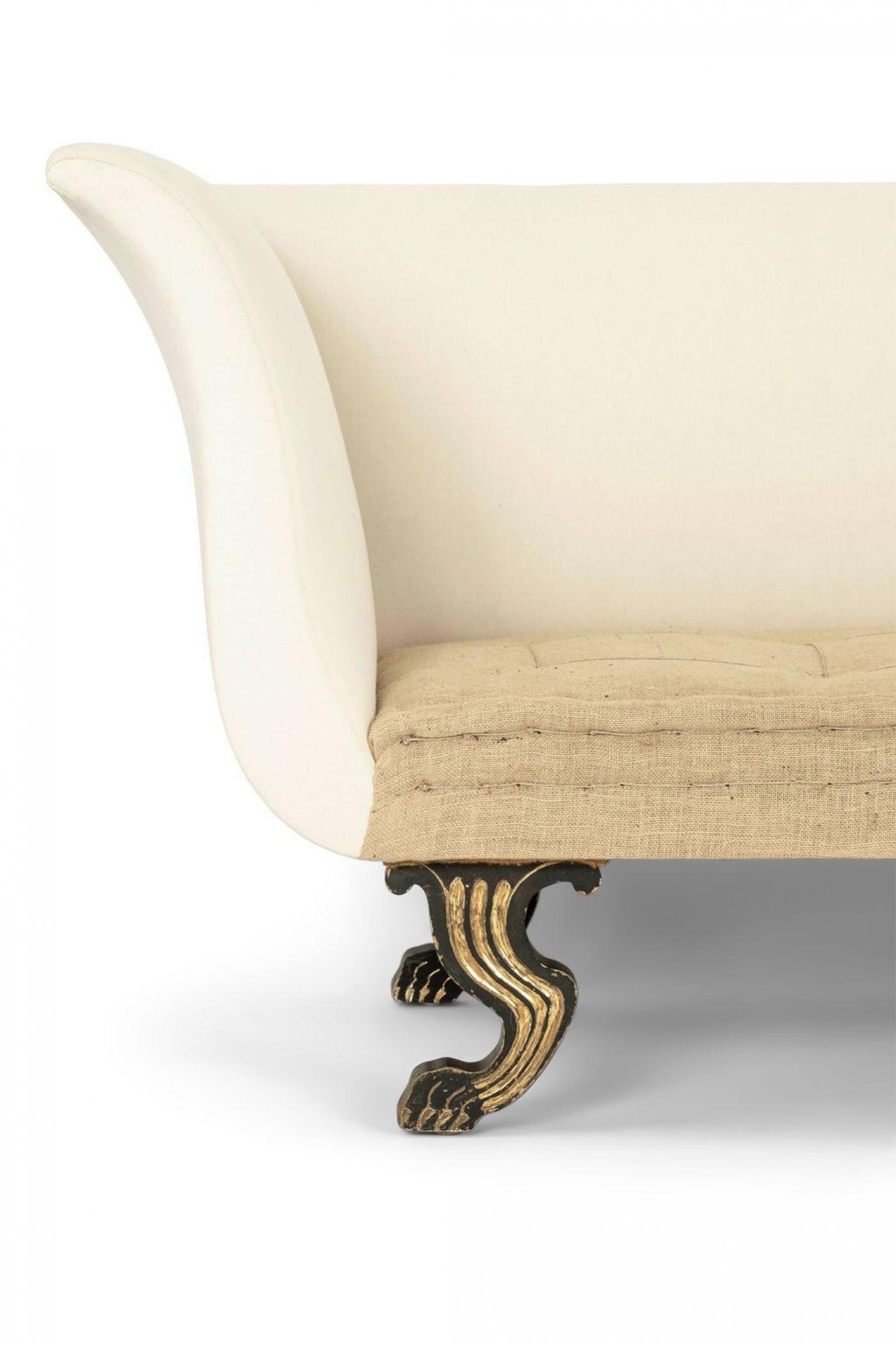 Empire Style Curved-Arm Daybed