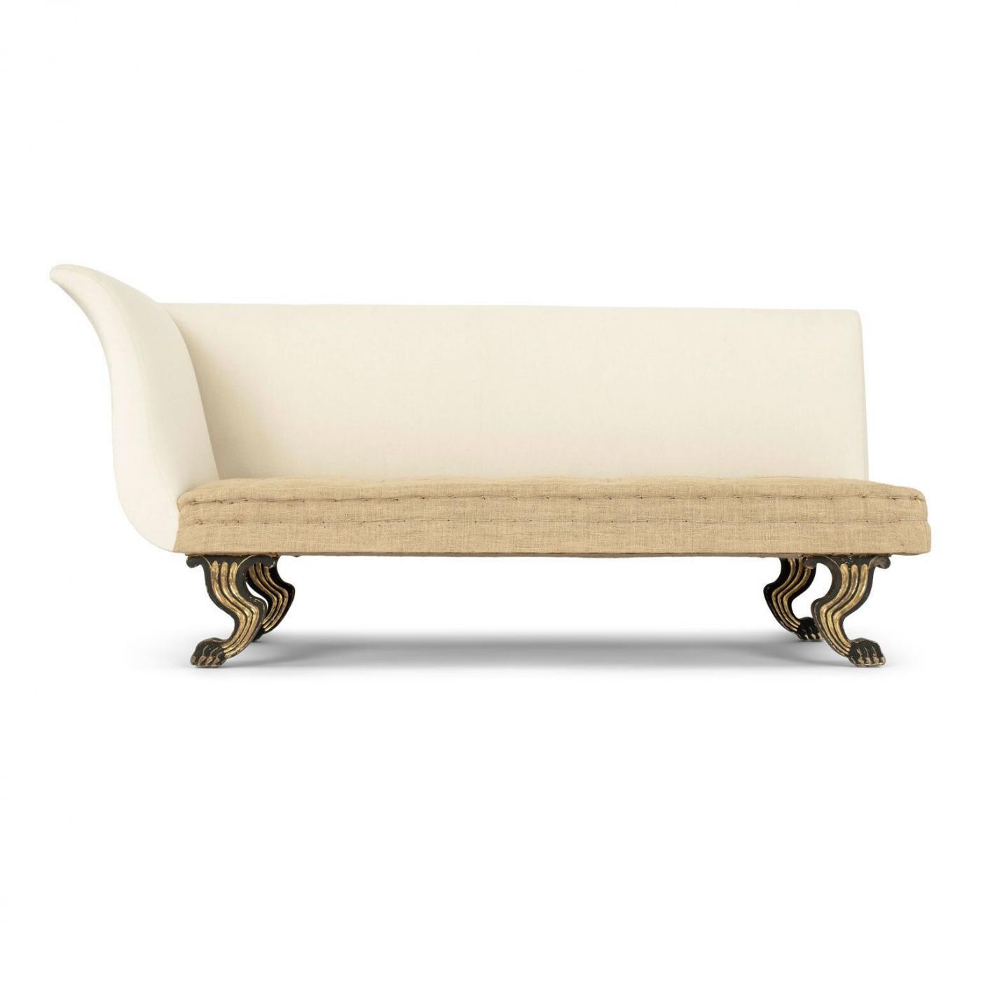 Empire Style Curved-Arm Daybed