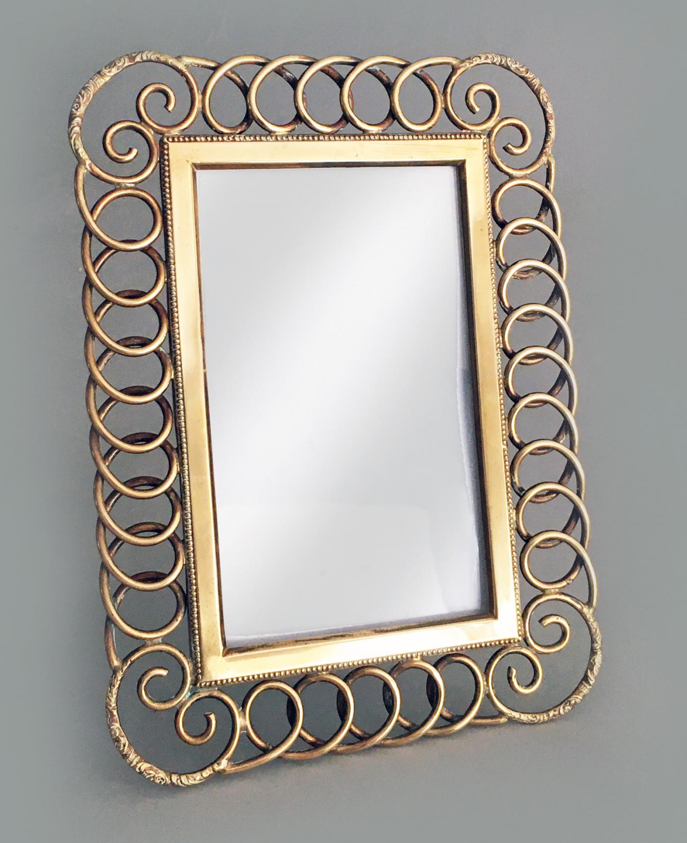 English Brass Loop Photo Frame