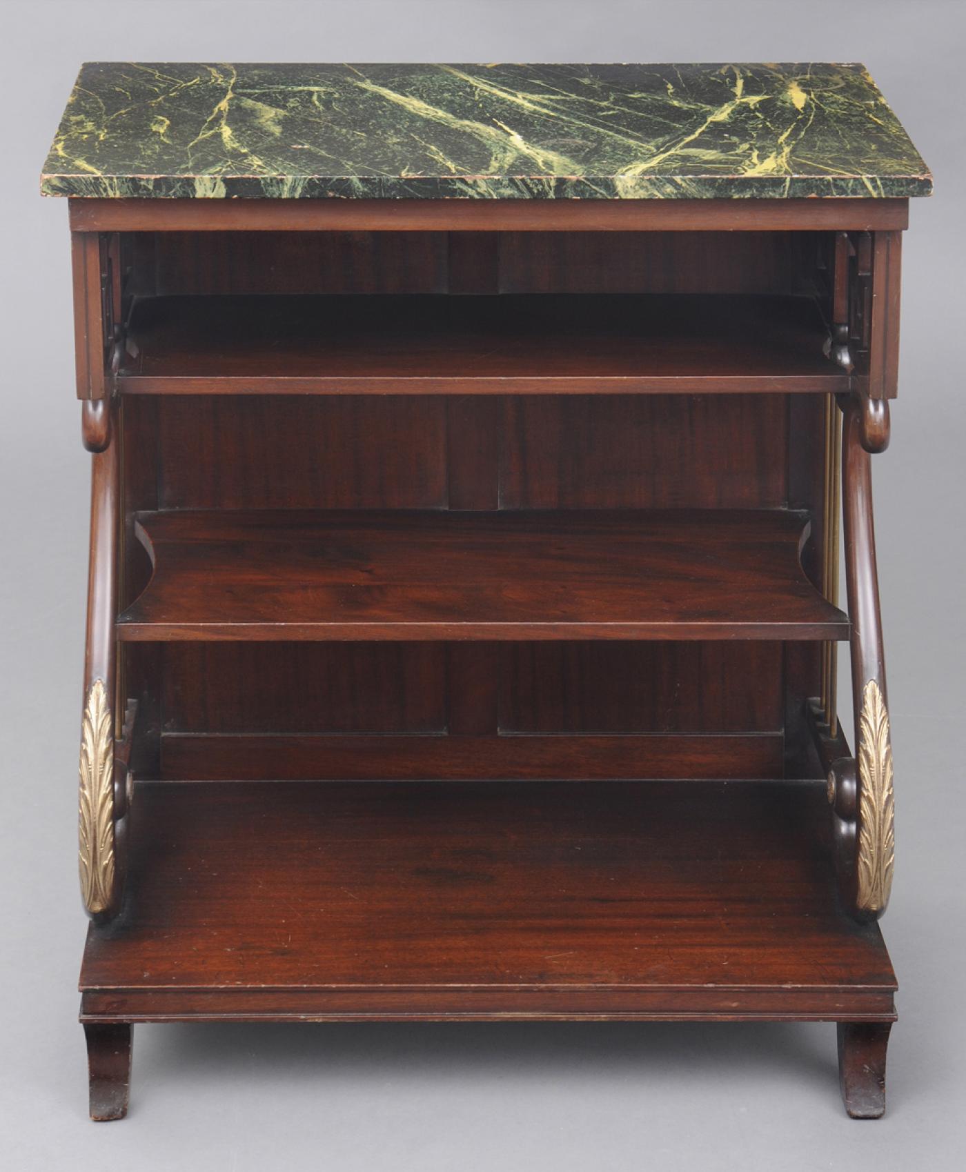 English Late Regency Pier or Console Table, Circa 1835