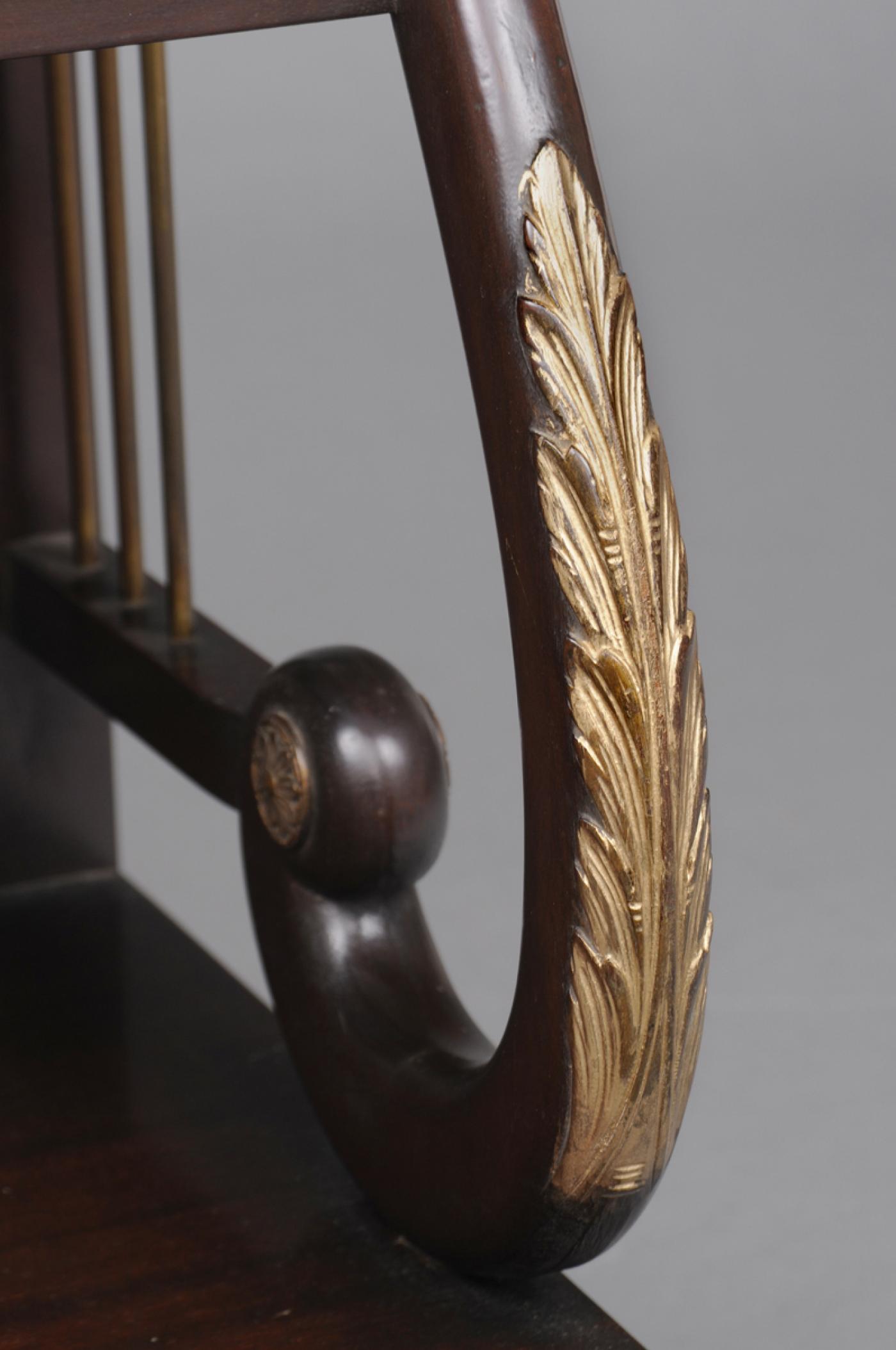 English Late Regency Pier or Console Table, Circa 1835