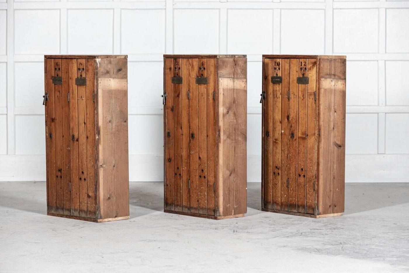 English Pine Golf Club Lockers