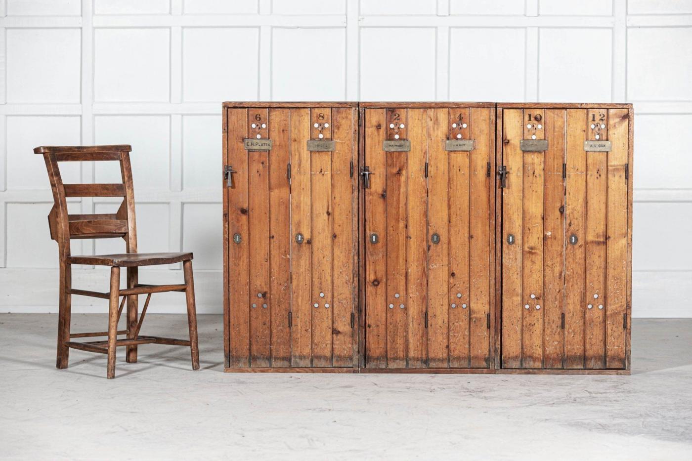 English Pine Golf Club Lockers
