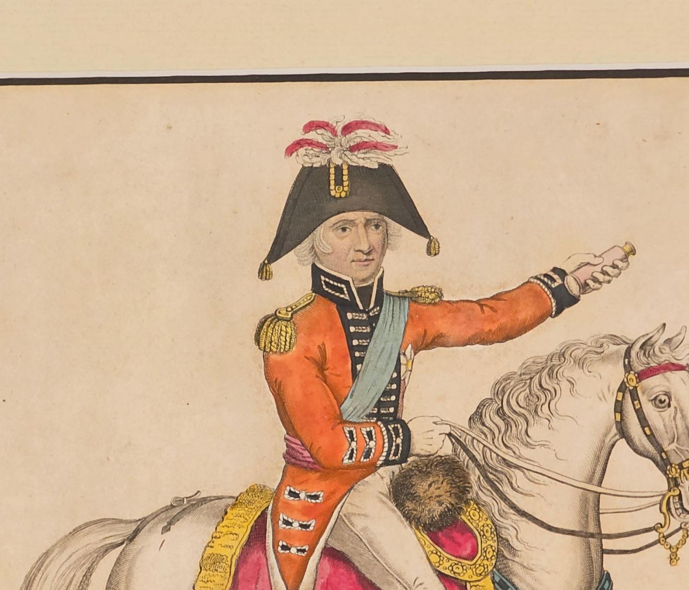 English Print "Lieutenant General Sir Ralph Abercrombie", circa 1890