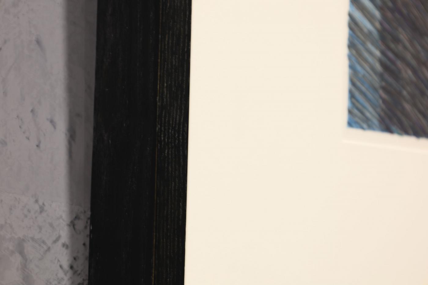 Eric Terry - Eric Terry, "Blue Flow", Graphite on Paper, 1975