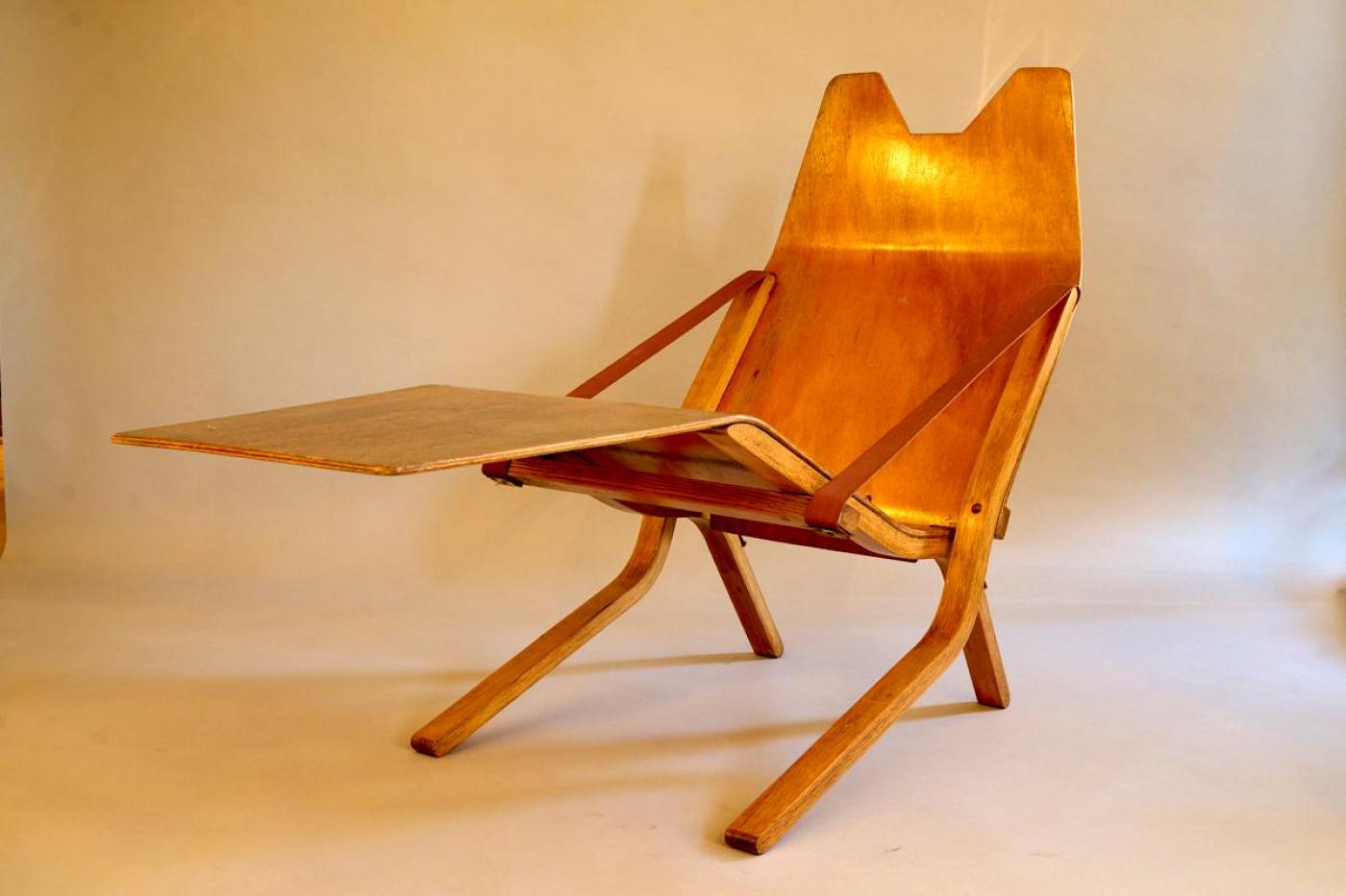 Ernest Race - Rare Ernest Race 'Neptune' lounge chair. c1953 England