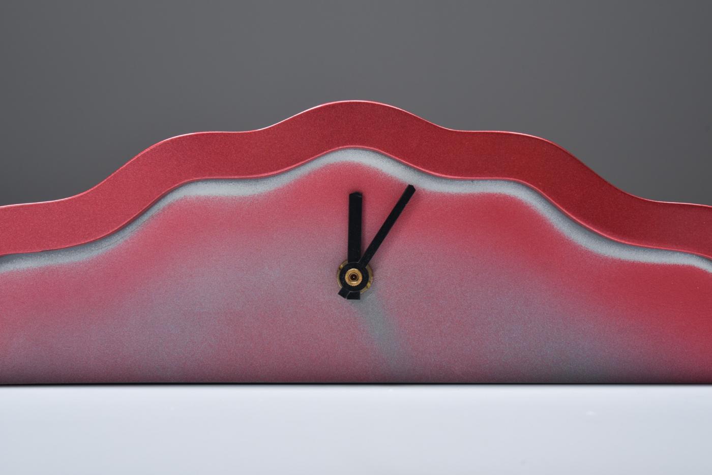 Ettore Sottsass - Ettore Sottsass Clock Memphis - 1980's