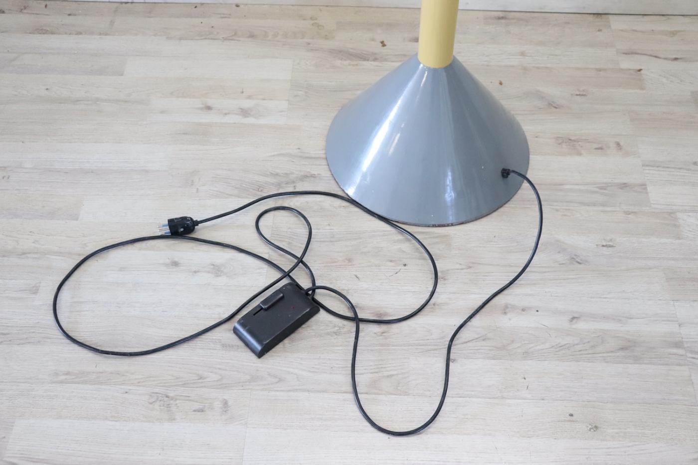Ettore Sottsass - Modern Colored Steel Callimaco Floor Lamp by Sottsass ...