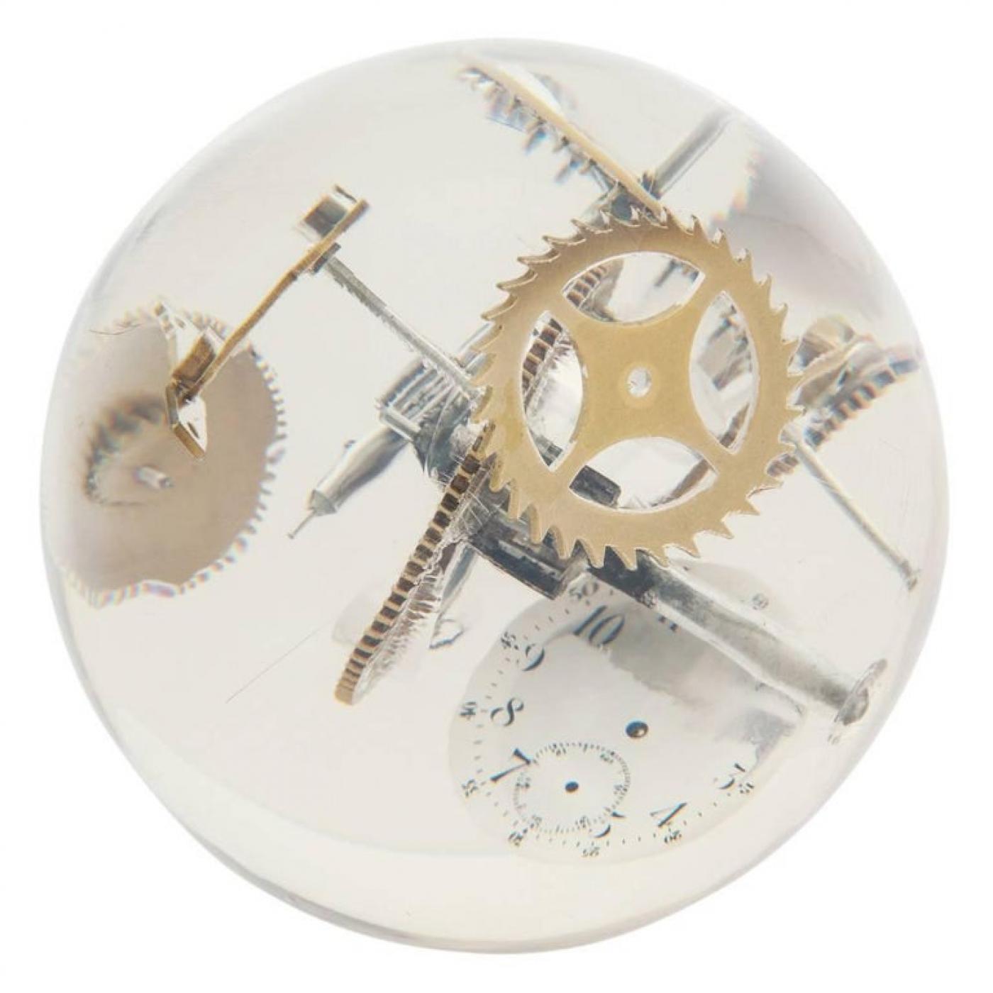 Exploded Watch Parts Sphere, Resin, Acrylic, Lucite
