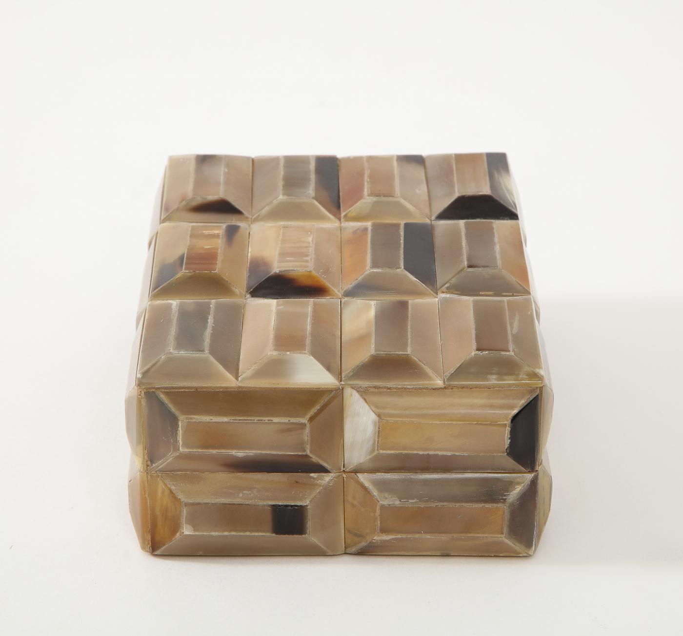 Faceted Rectangular Horn Element Box