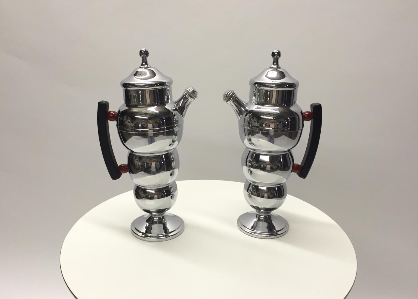 Farberware - Two "Bubble" Cocktail Shakers by Farberware