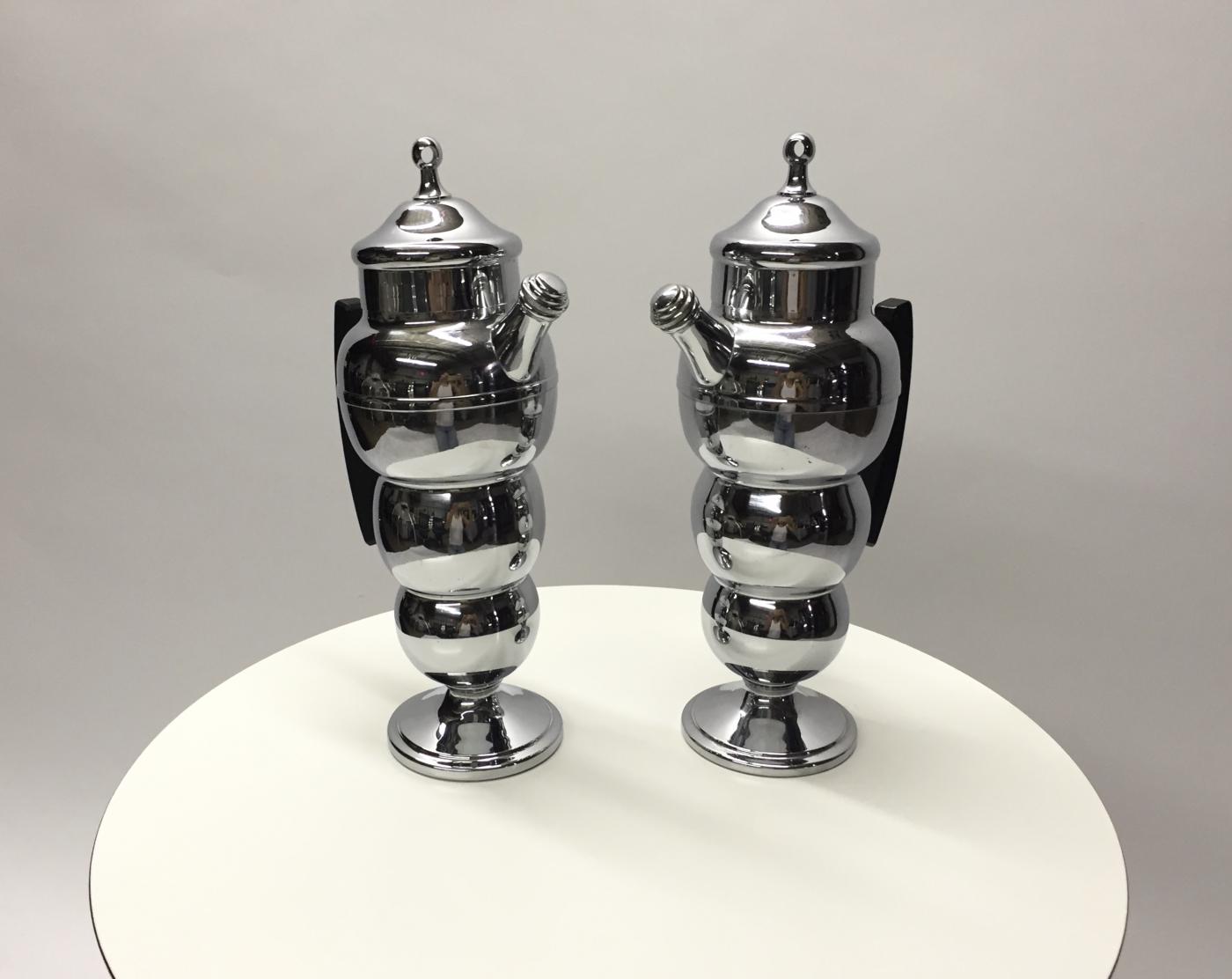 Farberware - Two "Bubble" Cocktail Shakers by Farberware