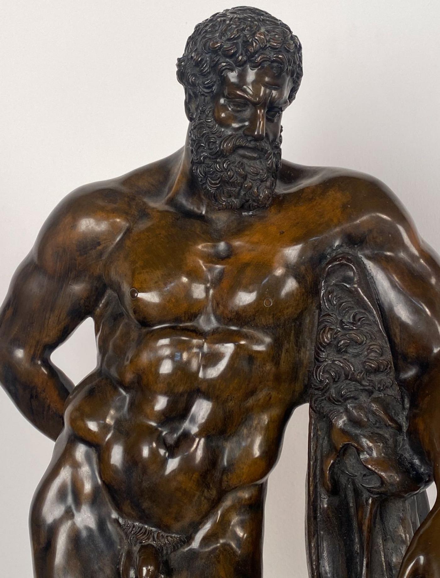 "Farnese Hercules", Italy circa 19th century