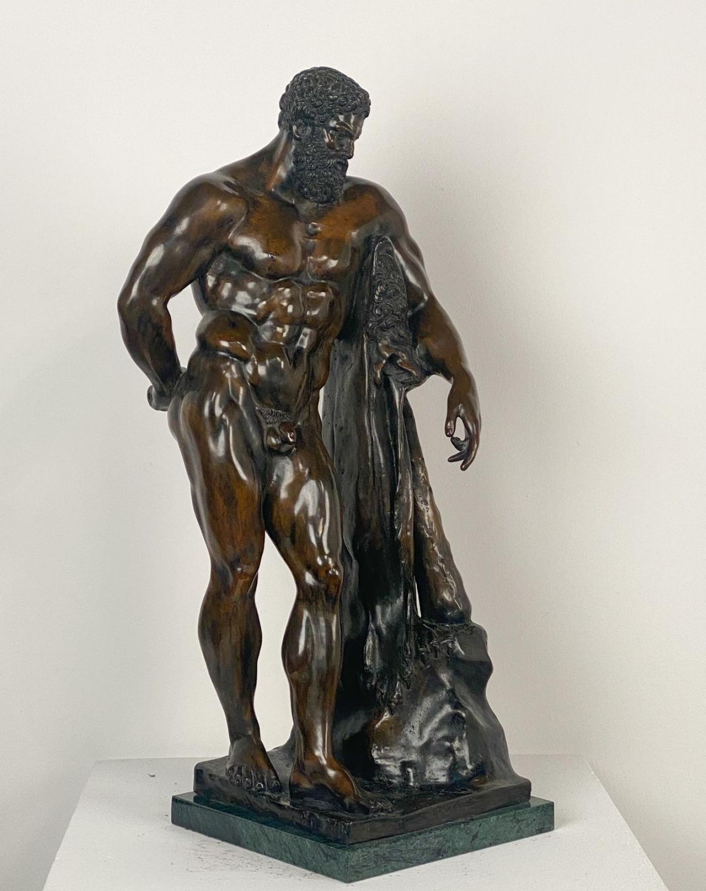 "Farnese Hercules", Italy circa 19th century