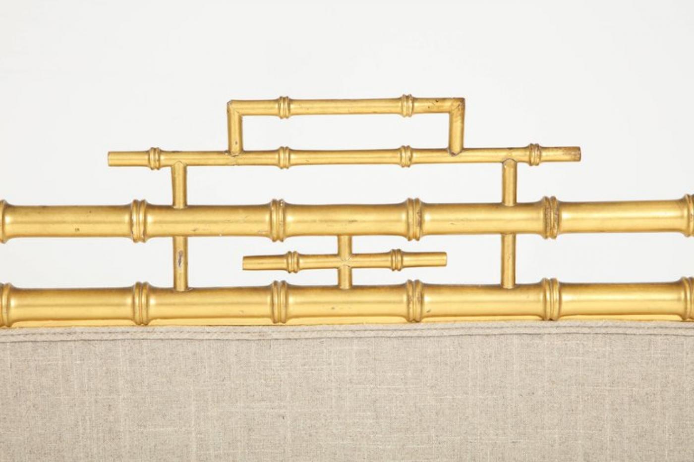 Faux Bamboo Fireplace Screen