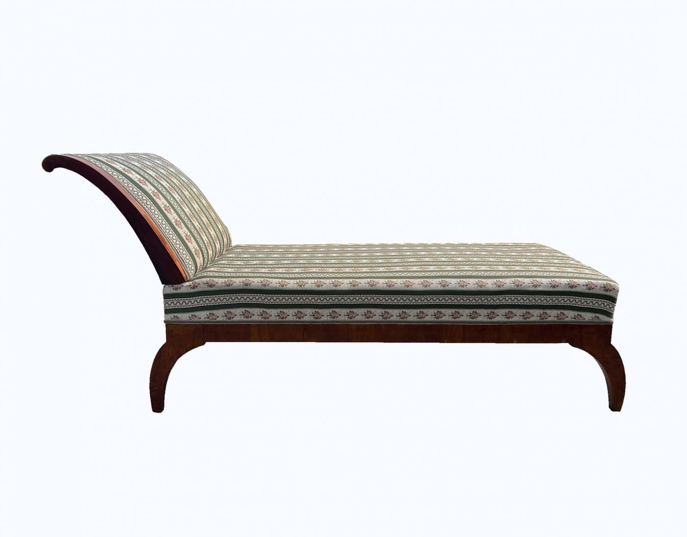 Fine Biedermeier Cherry Daybed. Vienna, c. 1820-25.