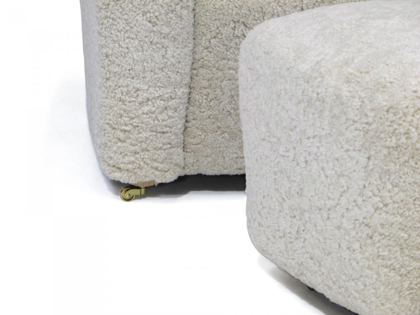 Flemming Lassen - Flemming Lassen "Tired Man" Sheepskin Lounge Chair ...