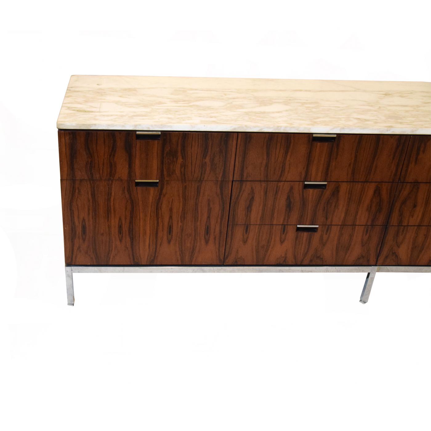Florence Knoll - Florence Knoll Executive Office rosewood cabinet