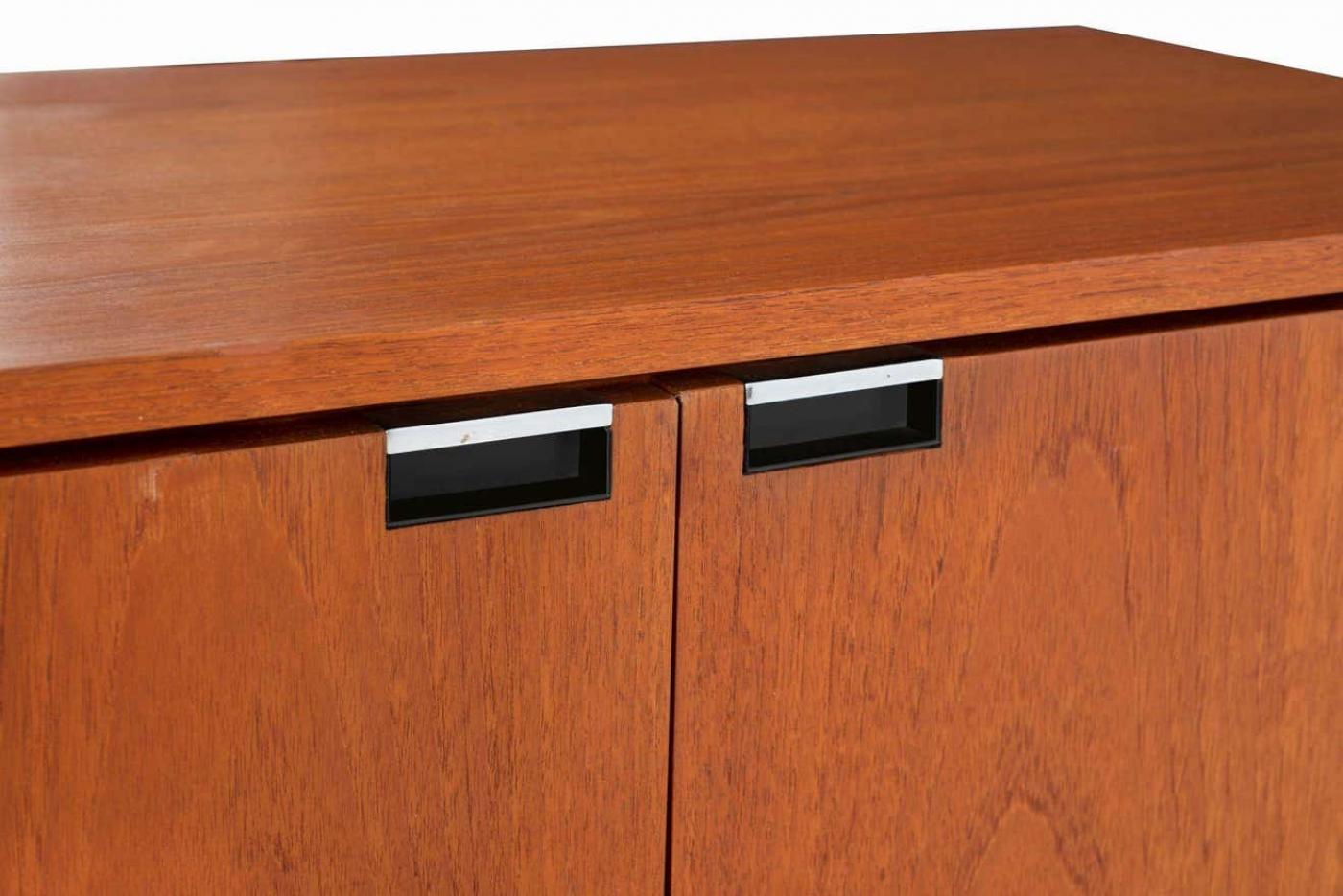Florence Knoll - Florence Knoll Two-Door Cabinet in Teak-Wood