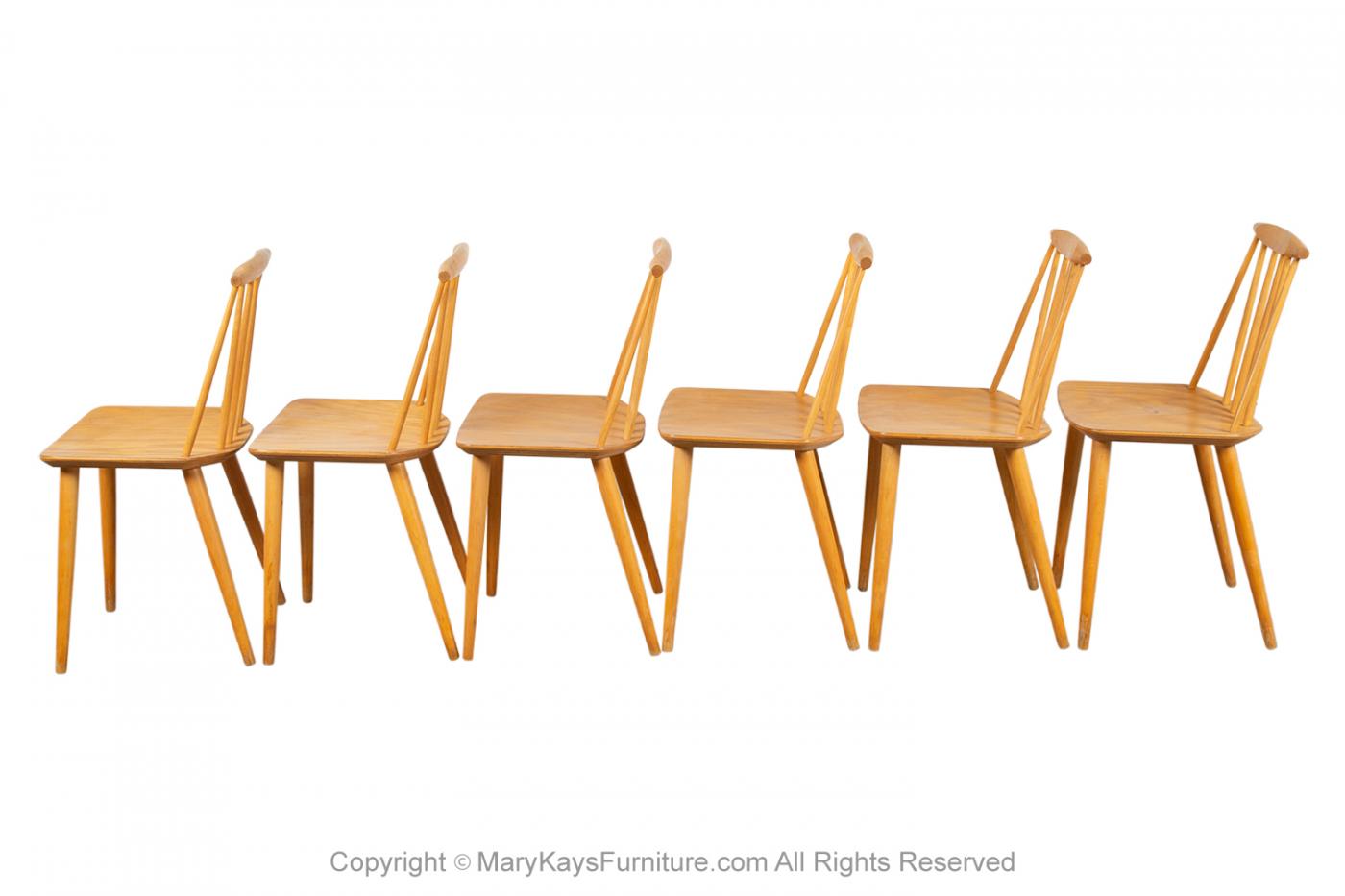 Folke Palsson - Mid-Century Folke Palsson Model J77 Farmhouse Six ...