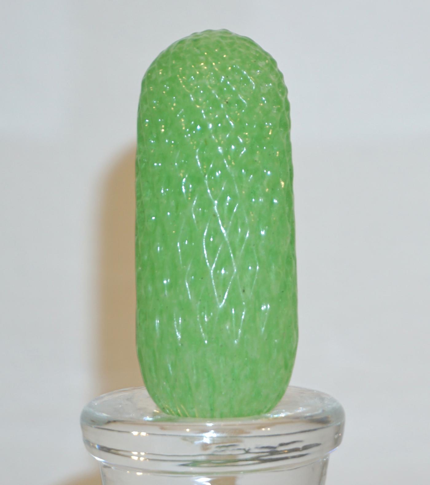 Formia Murano - 1990s Marta Marzotto Miniature Green Murano Glass ...