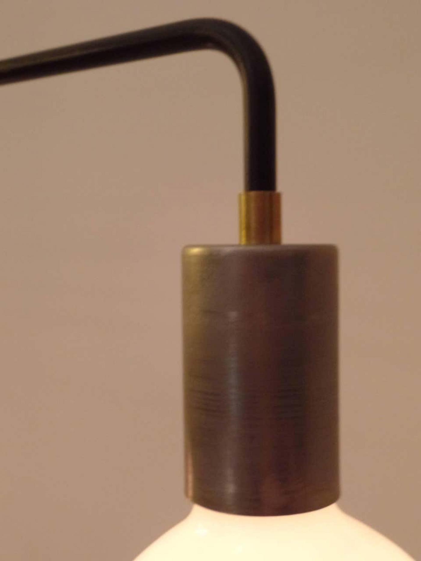 Four Modern Articulating Wall Arm Extension Lights / Sconces