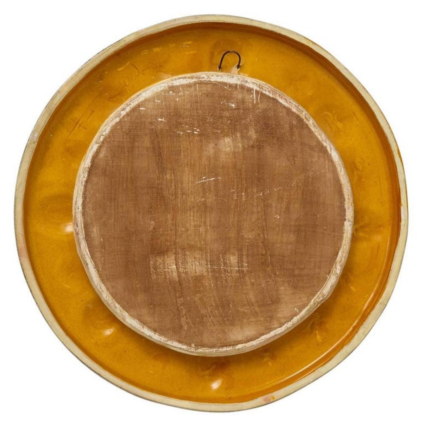 François Lembo - Francois Lembo Mirror, Ceramic, Jeweled, Gold, Emerald ...