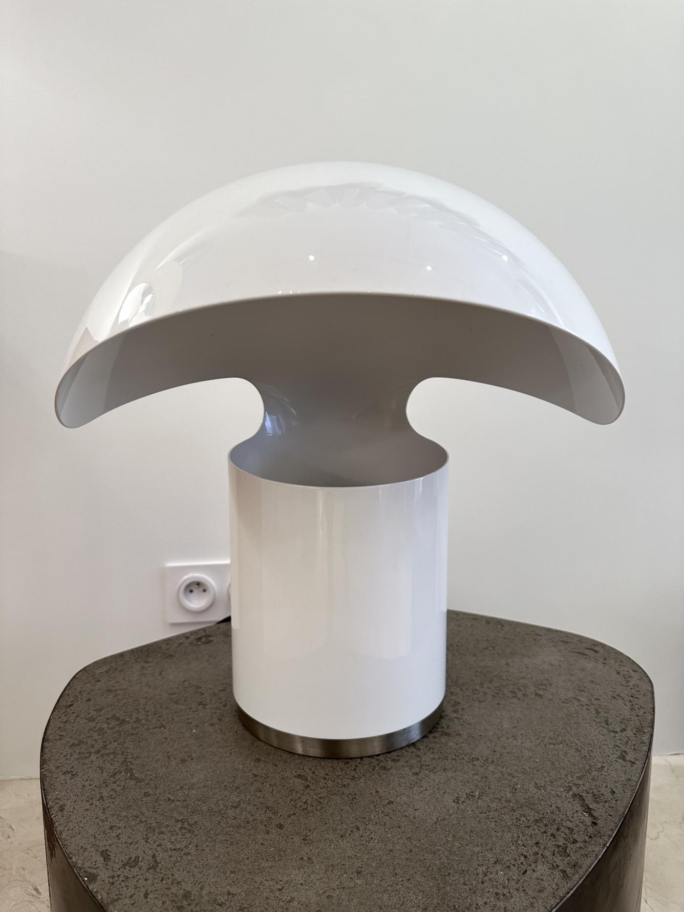 Francesco Buzzi Ceriani - Space Age Metal Lacquered Table Lamp by ...