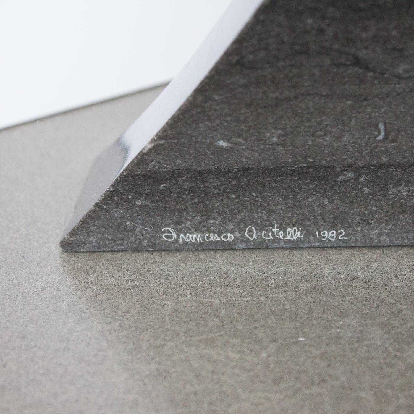 Francis Acitelli - Monumental Abstract Marble Sculpture by Francis Acitelli