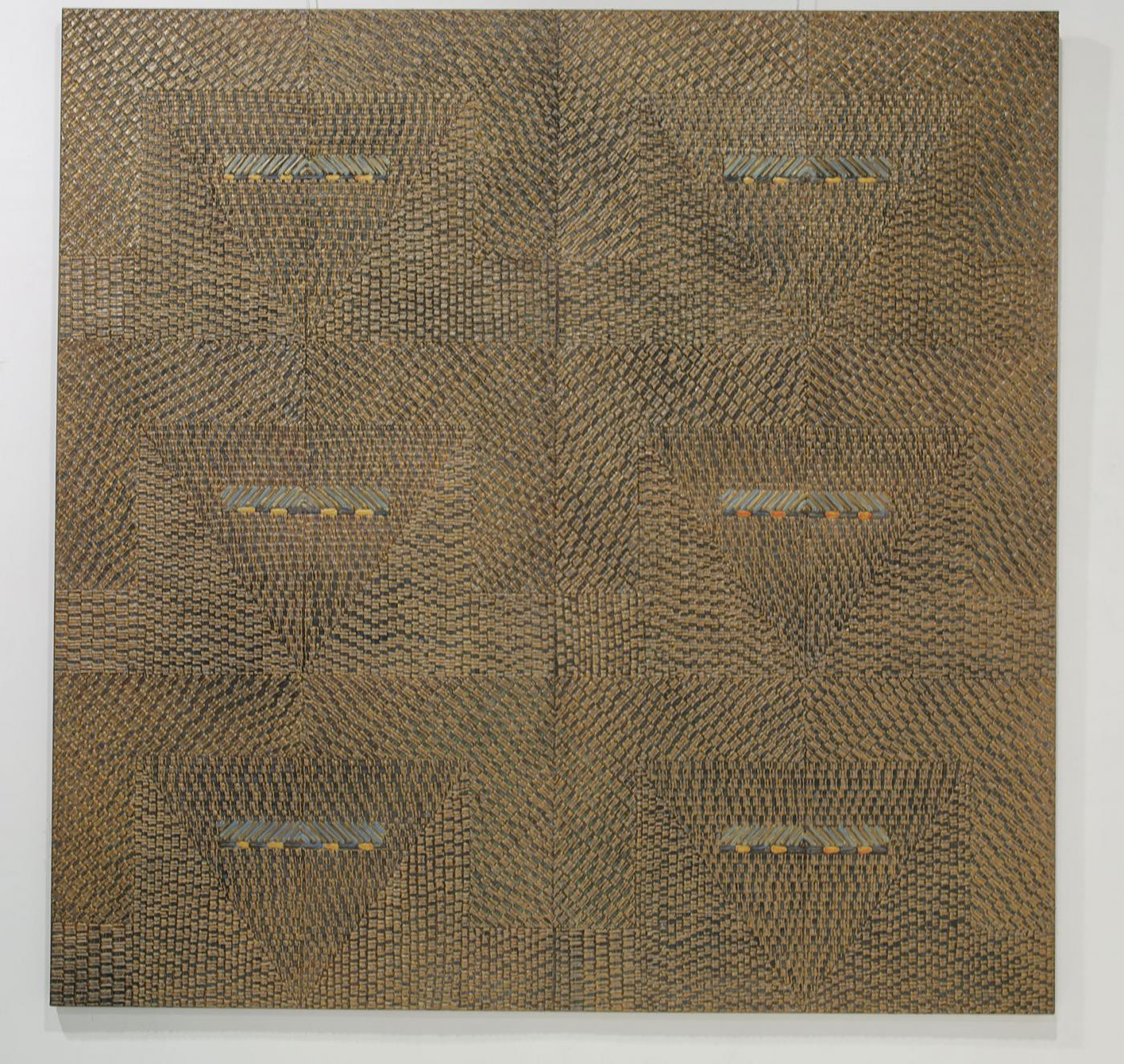 Frank Faulkner - Frank Faulkner (1946 - 2018), Weineraner, 1980, 72" x 72"