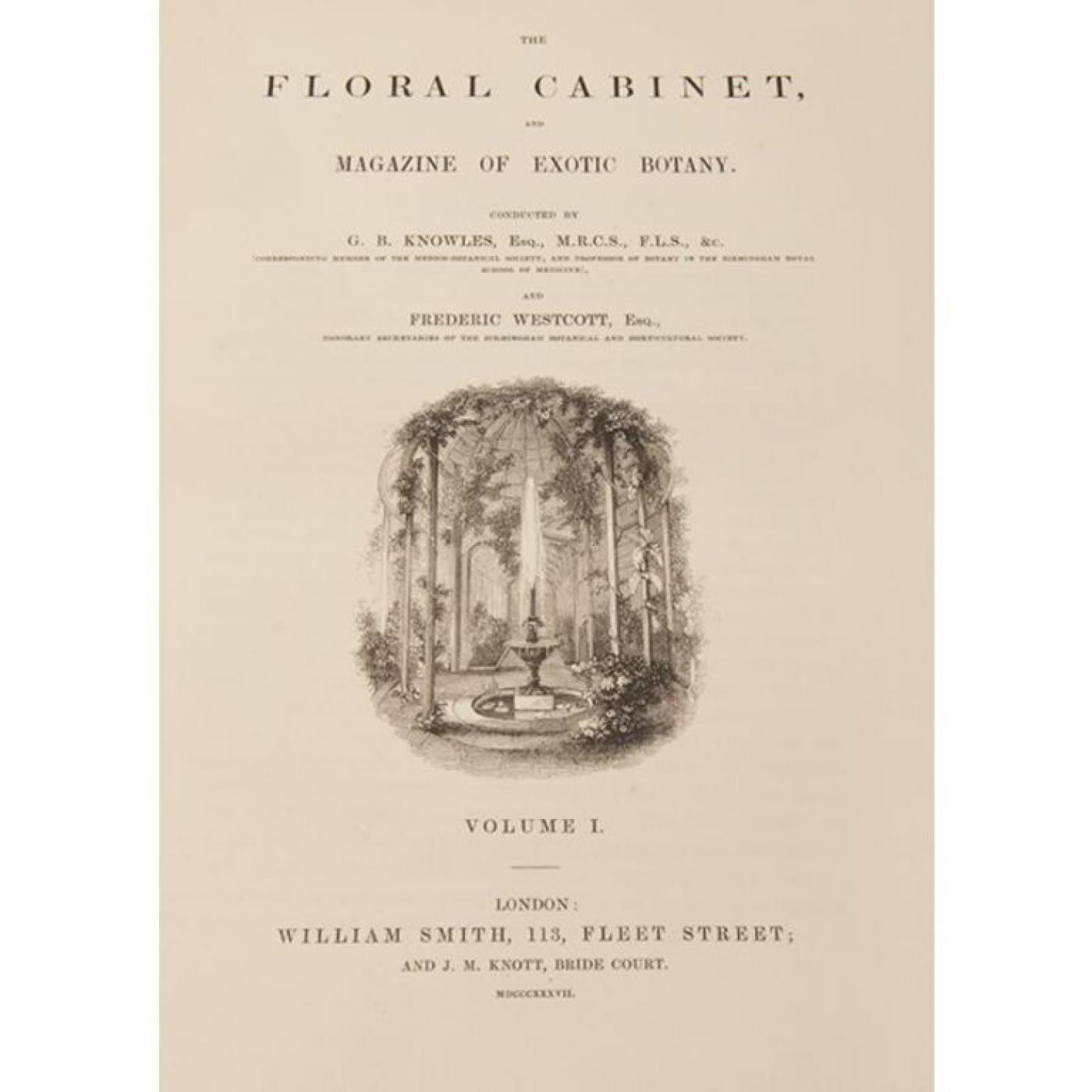 Frederick James Knowles - The Floral Cabinet and Magazine of Exotic ...