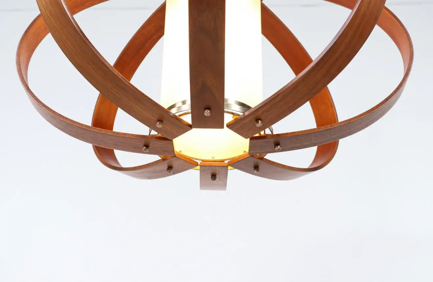 Fredrick Ramond - Mid-Century Modern Sculpted Sphere Chandelier by ...