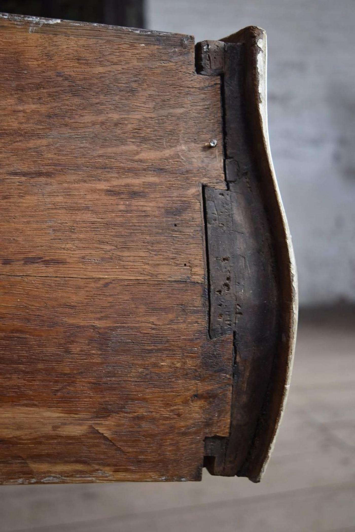 French 18th Century Baroque Painted Commode