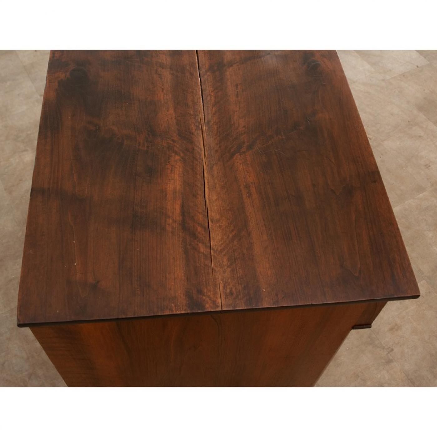 French 19th Century Walnut Empire Commode French 19th Century Walnut Empire Commode