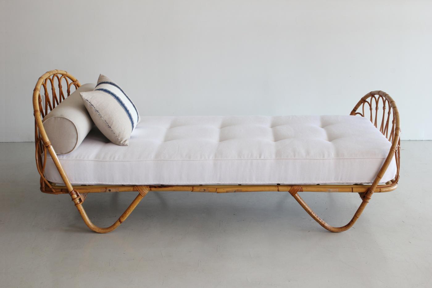 French Bamboo Daybed