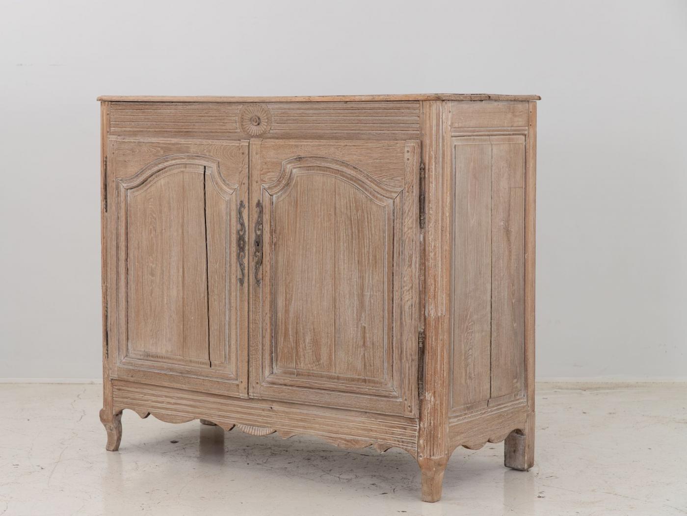 French Bleached Oak Buffet