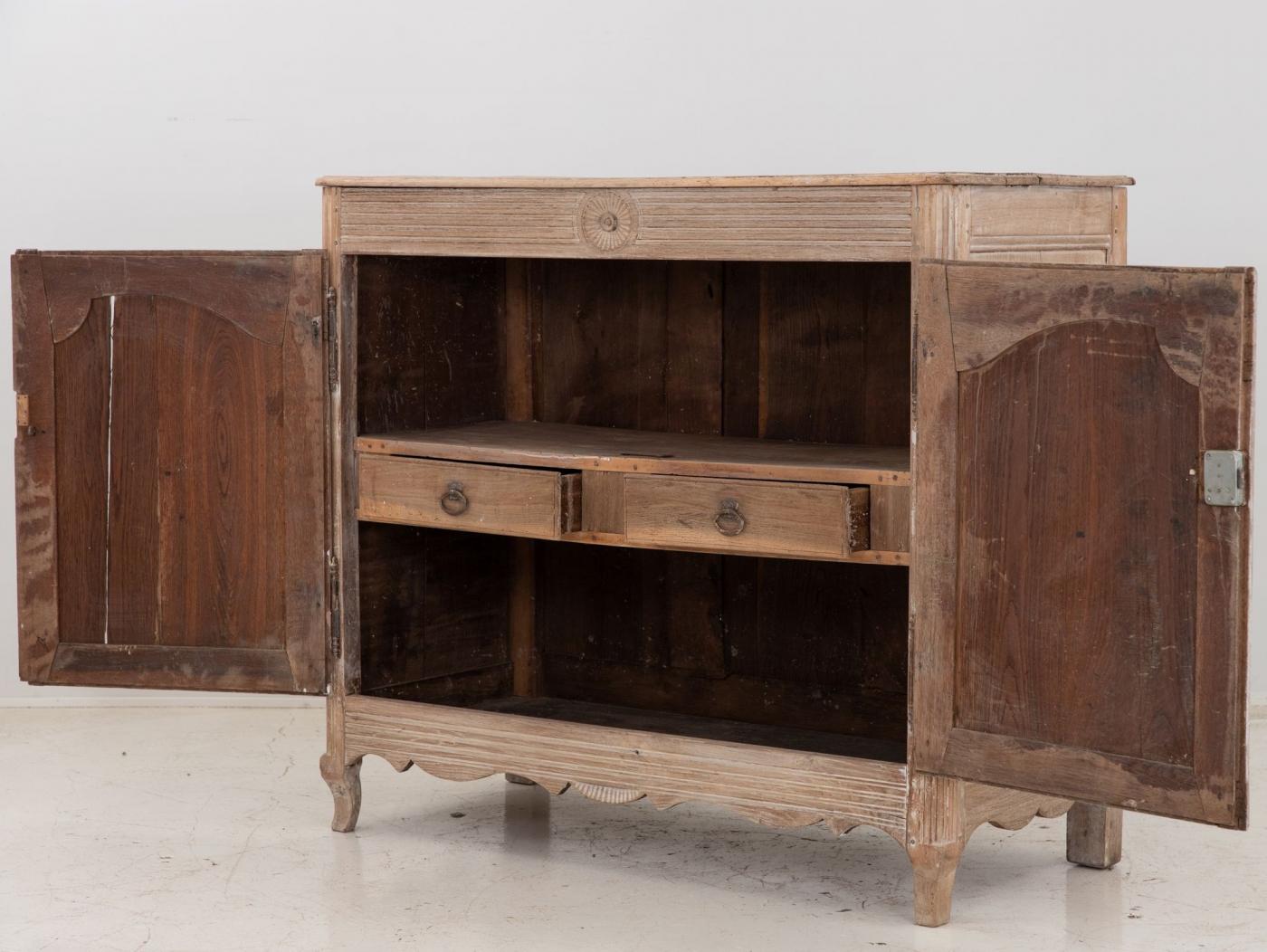 French Bleached Oak Buffet