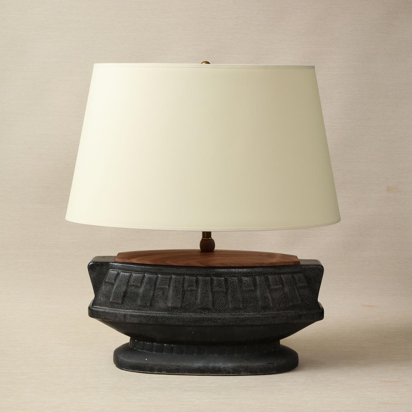 French Deco Planter Lamp