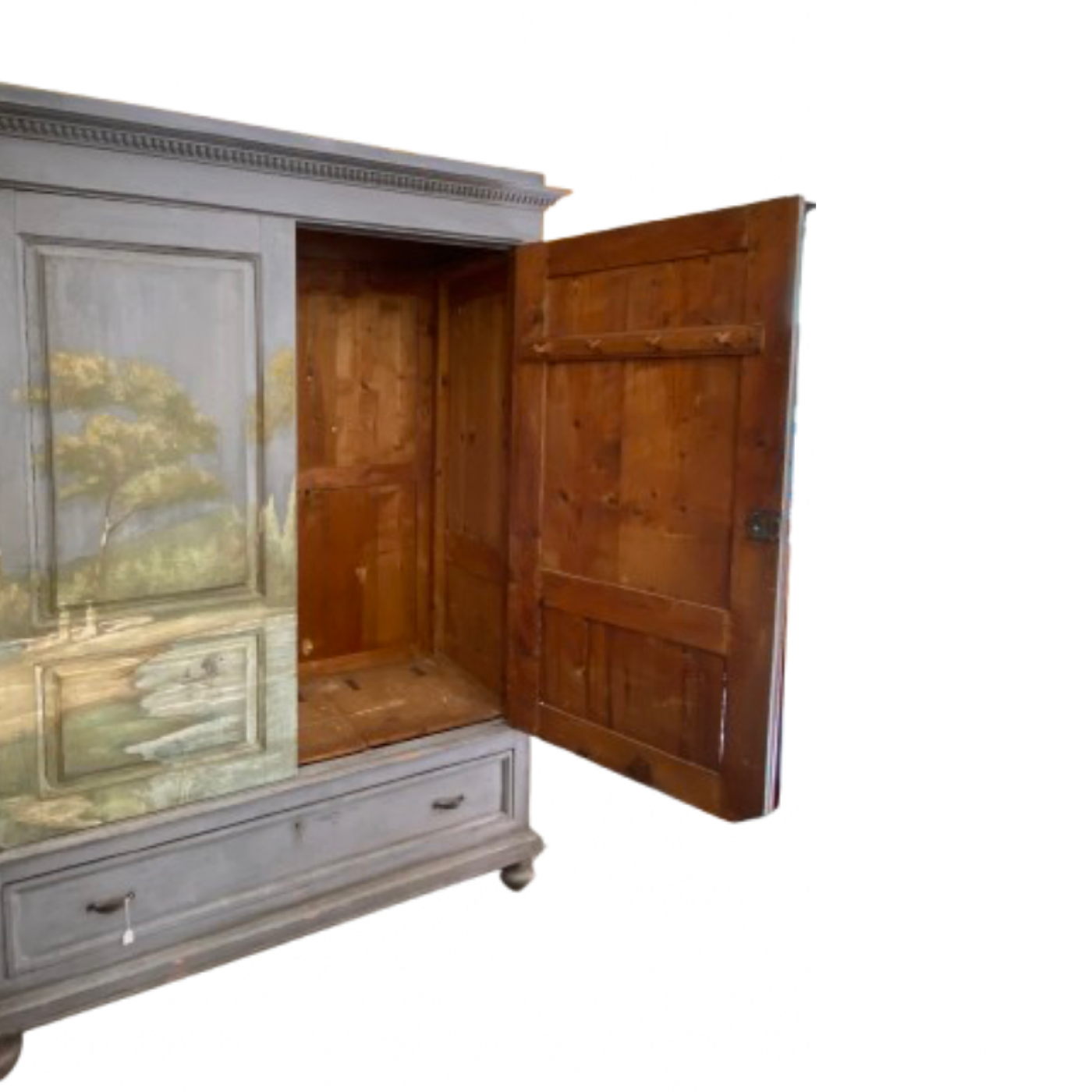 French Painted Wardrobe